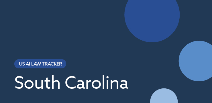 US AI Law Tracker: South Carolina | AI Law Center | Orrick